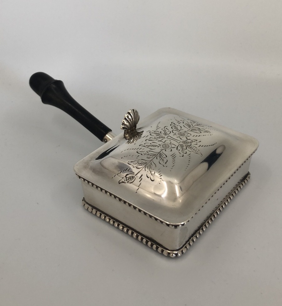 709. Zilveren silent butler