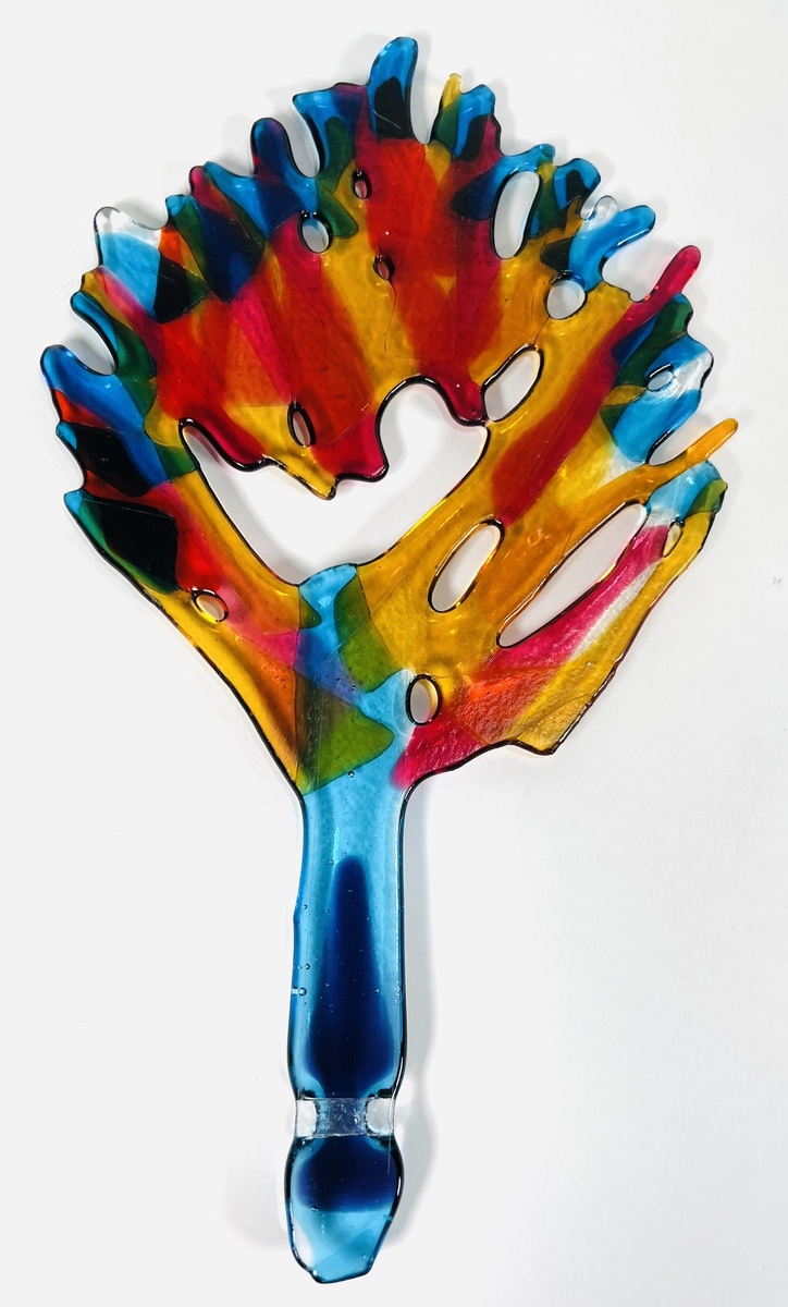 197. Glasobject, Edith Benedictus Buning