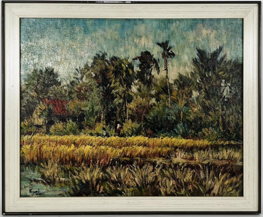 537. Schilderij, Indonesië