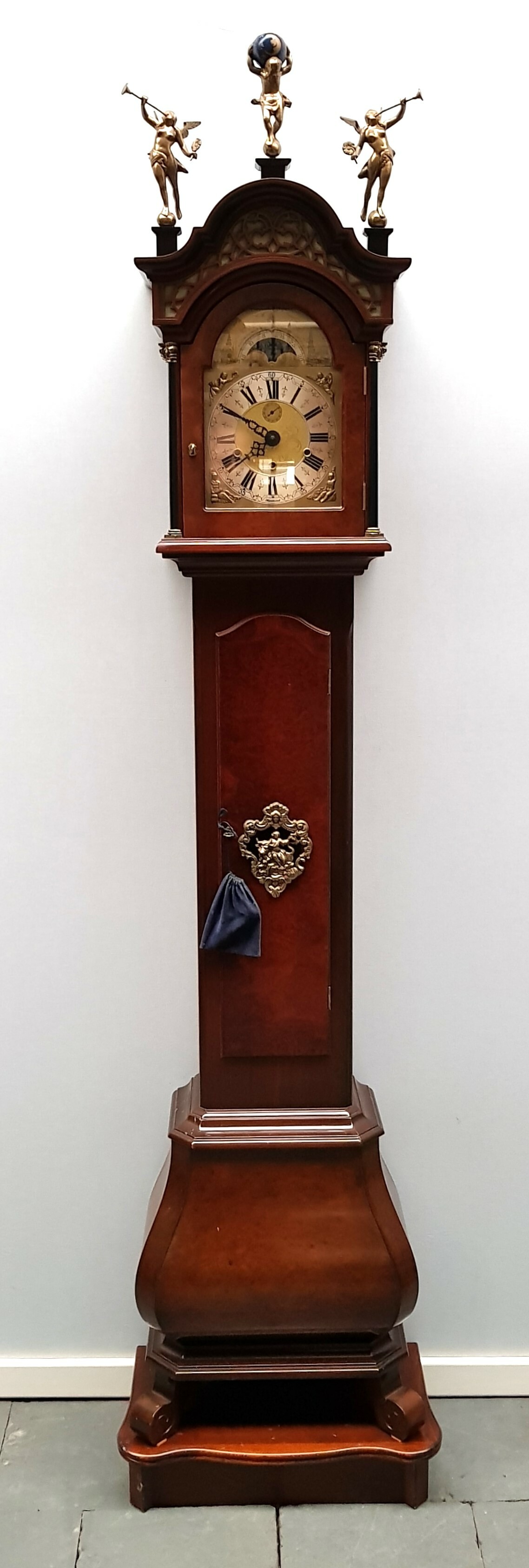 858. Staande klok, Warmink