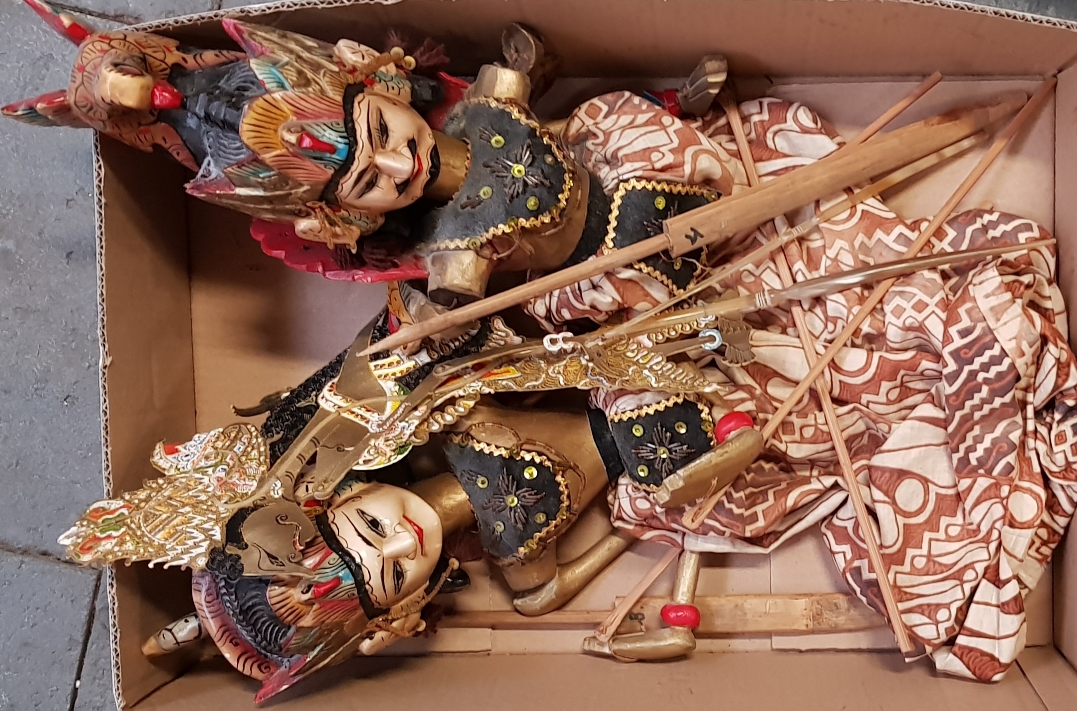 196. Wajangpoppen, Indonesië