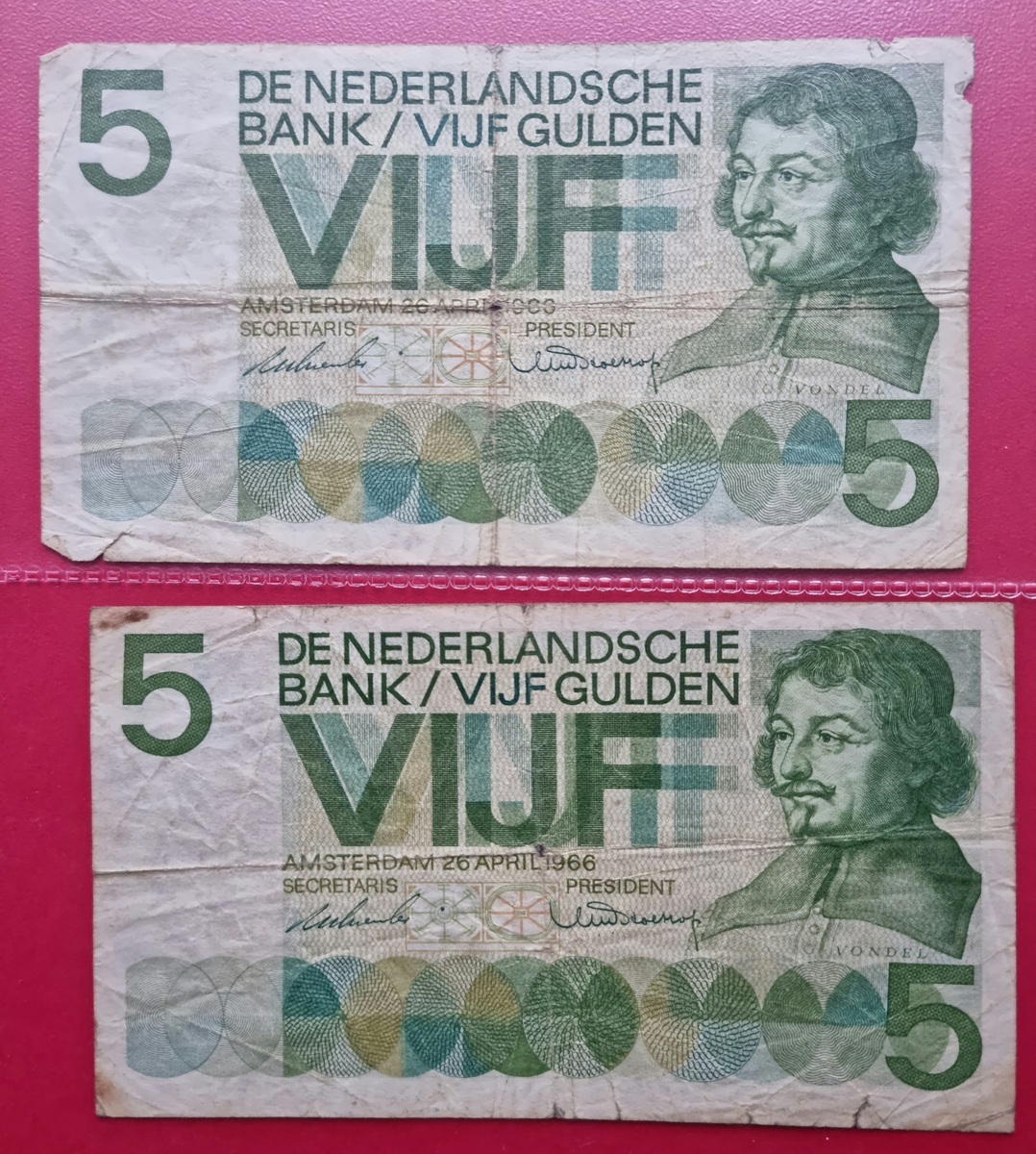 1304. Nederlandse munten en briefgeld